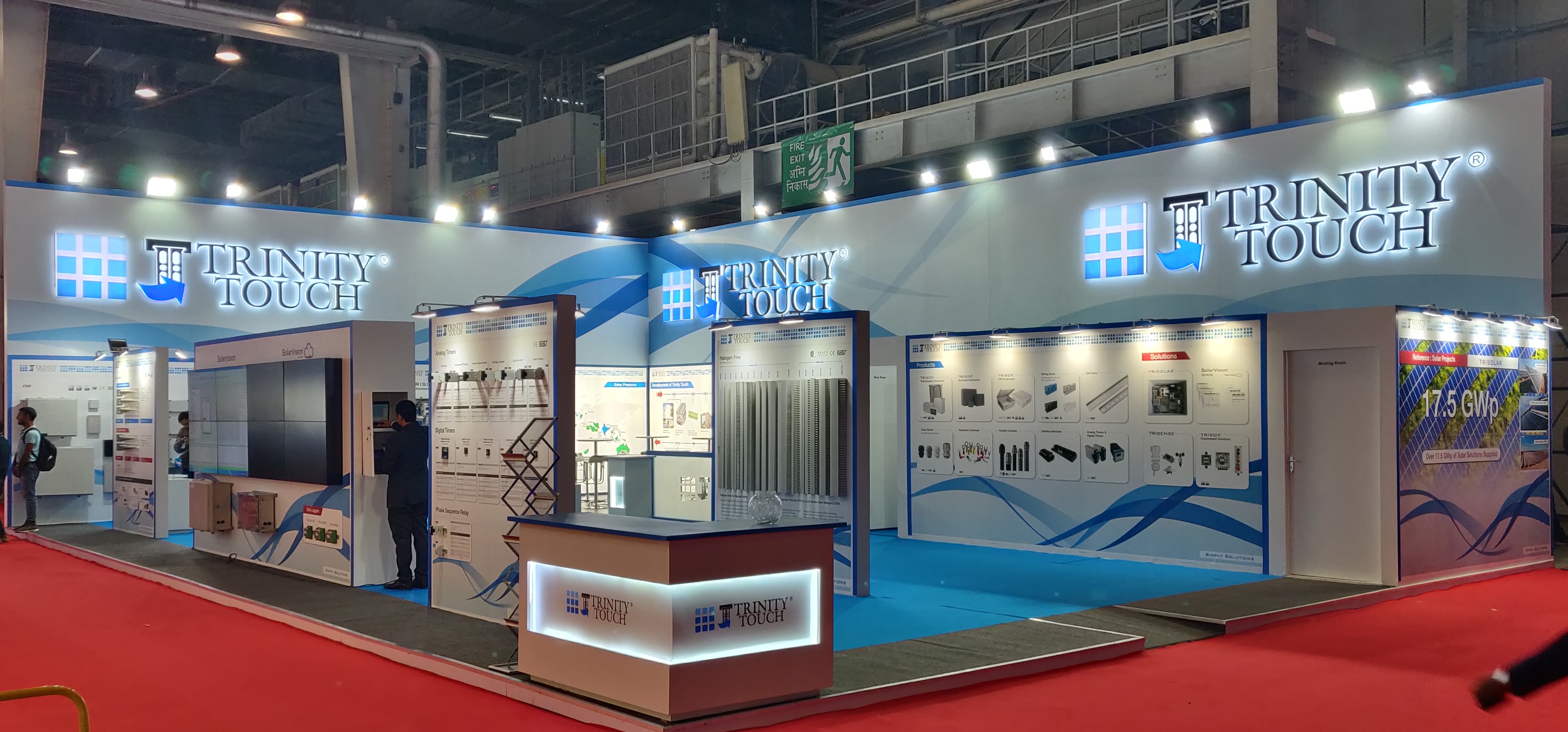 Exhibition Booth For “Trinity Touch” During ELECRAMA 2020 ...